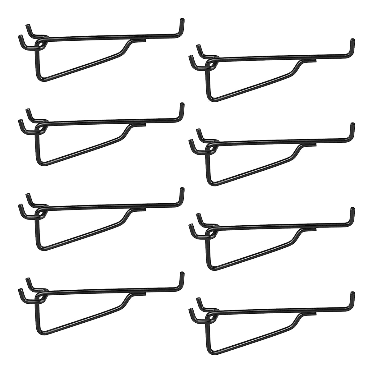 Click here for Unbranded Peg Board Shelf Hooks  8pack 6in Metal U... prices