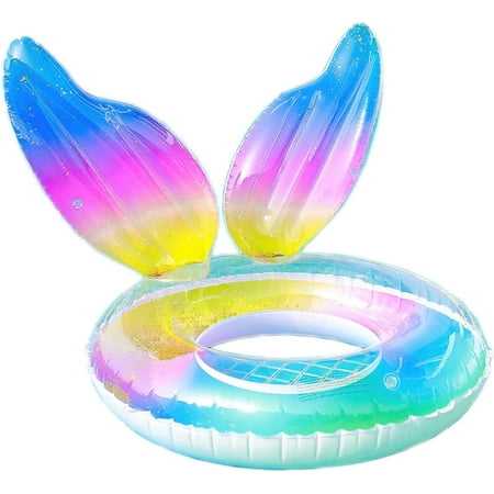 Inflatable Buoy, Sequin Swimming Ring, Pool Buoy, Pool Float for Kids ...