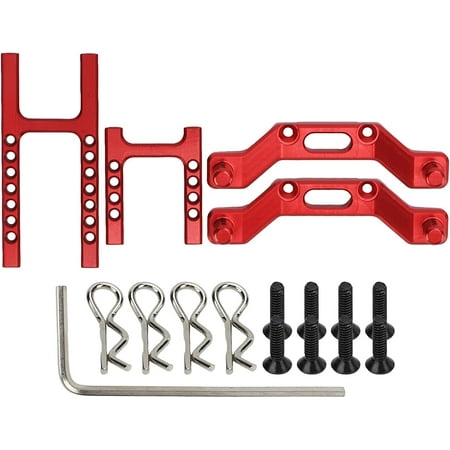 RC Shell Support Column Aluminum Alloy RC Body Mount for LaTrax 1/18 RC ...