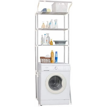 3-Tier Laundry Room Shelf Over The Toilet/Washing Machine Storage Rack ...