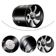 4/6/8Inch Pipe Air Ventilator 2800RPM Pipe Ventilation Fan Metal Mini ...
