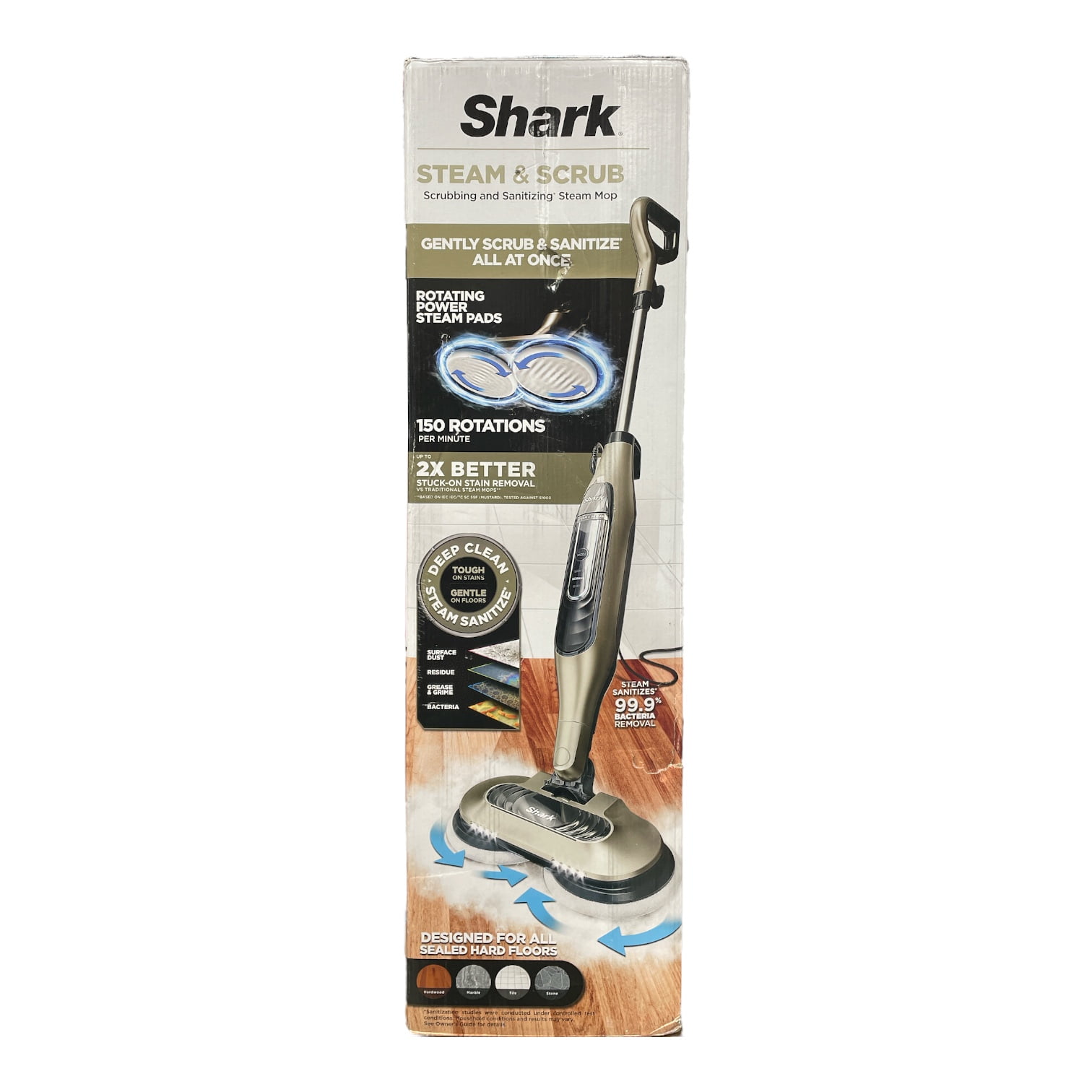 Shark Steam And Scrub All In One Scrubbing And Sanitizing Hard Floor