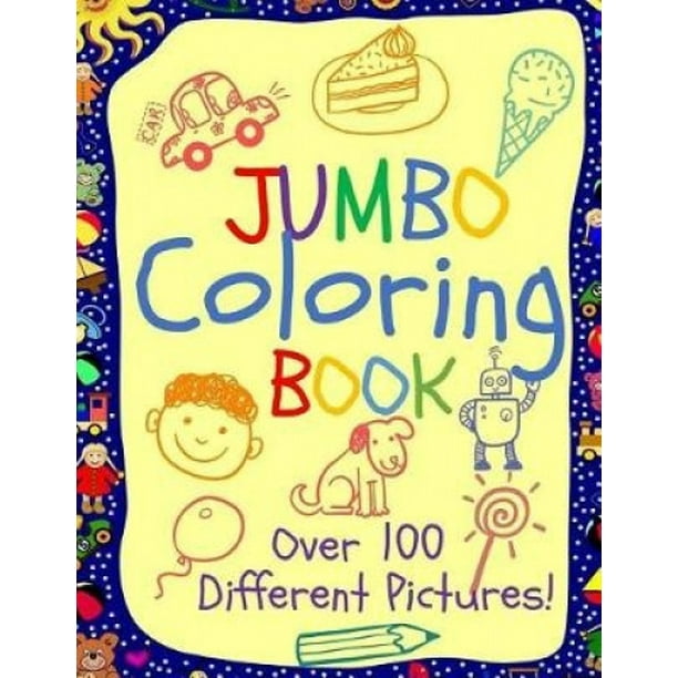 Jumbo Coloring Book: Jumbo Coloring Books for Kids: Giant Coloring Book ...