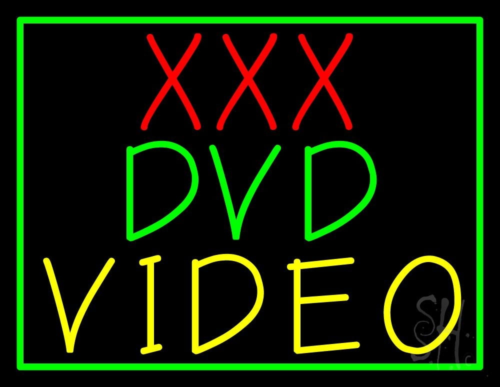 Dvd Video With Border LED Neon Sign 24 Tall x 31 Philippines | Ubuy
