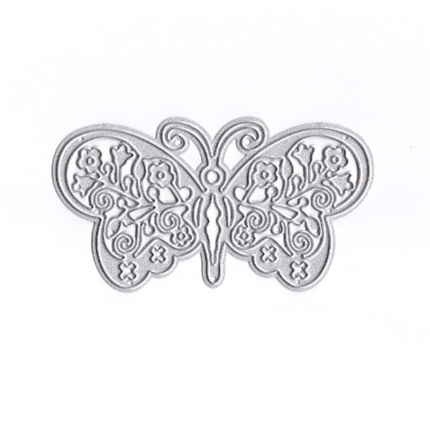 facefd Butterfly Shape Dies Carbon Steel Embossing Stencil Metal Mould ...