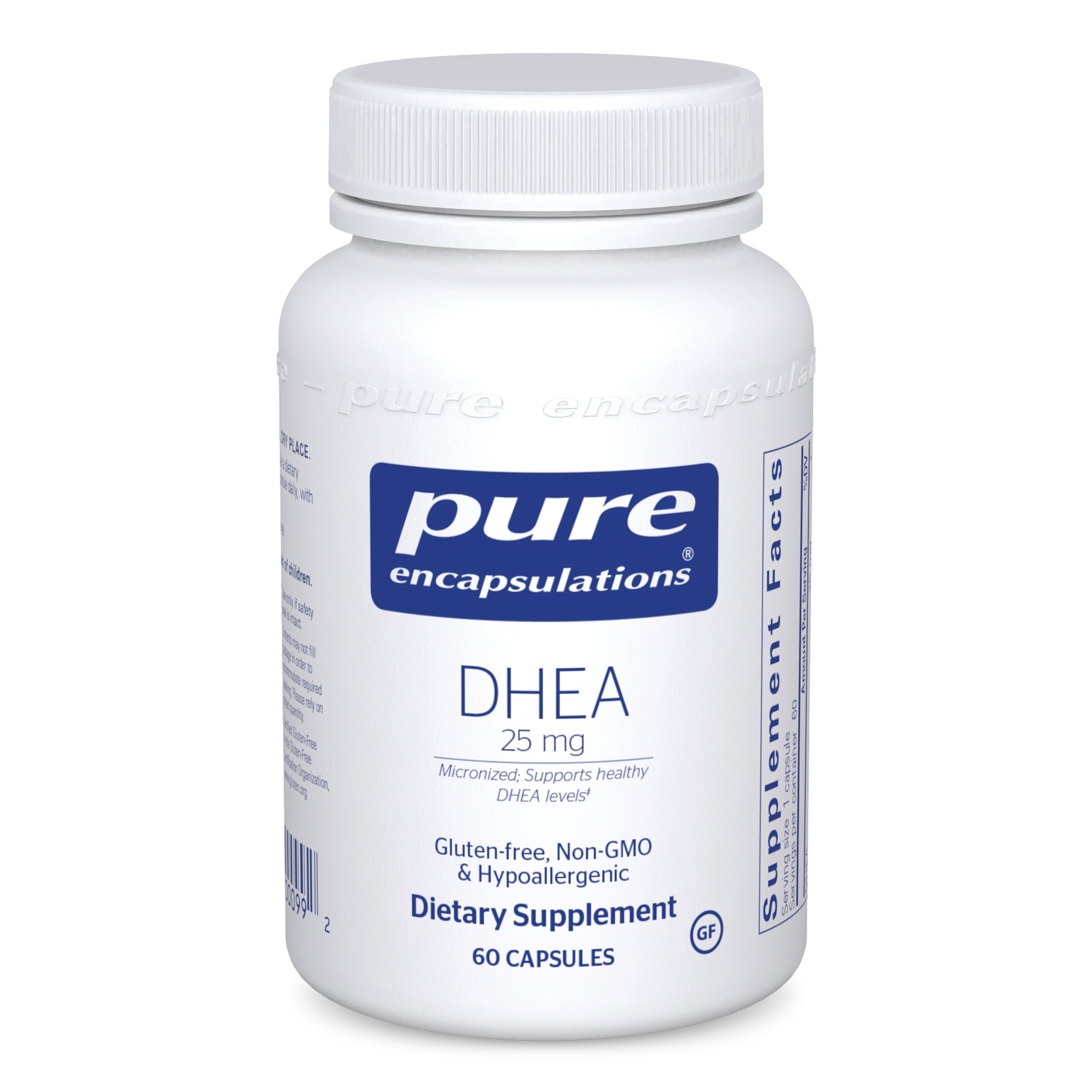 Pure Encapsulations DHEA 25 mg | Supplement for Immune Support, Fat ...