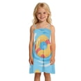 DALAWU Lightweight Swimming Ring Pool Duck Smocked Sundress Adjustable ...