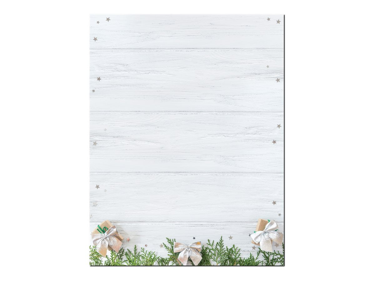 Great Papers! Barnyard Presents Holiday Letterhead / 50 Sheets 8.5" x ...