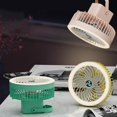 Efficient USB Rechargeable Fan Perfect for Any Room Portable Fan with ...