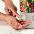 White Rotating Triple Candy, Nut Machine Dispenser - Walmart.com