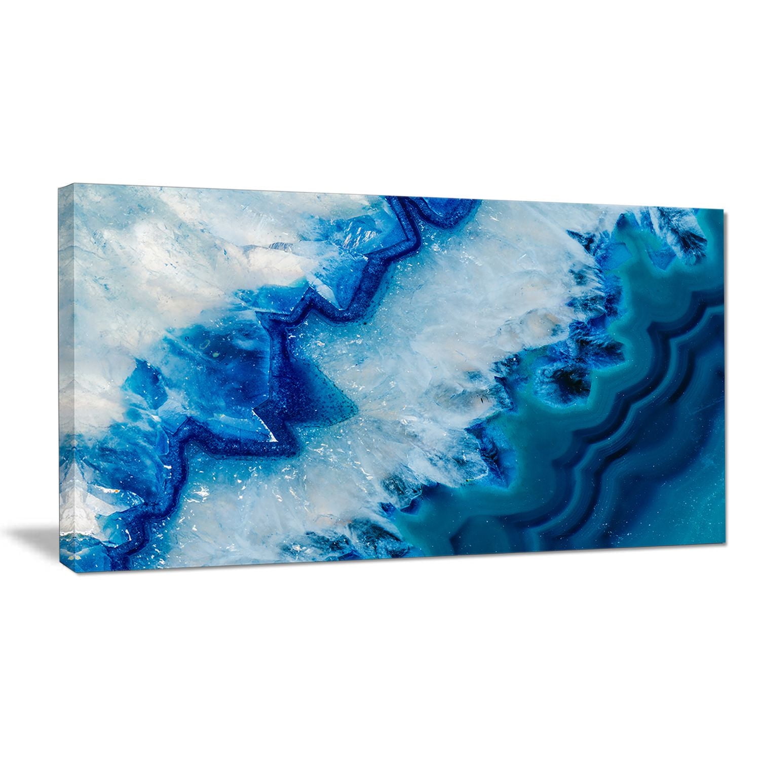 Click here for Designart Design Art Geode Slice Macro Abstract Di... prices