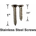 Solid Brass Extra Heavy Closet Pole Socket Set, 1-1/2 inch, with ...
