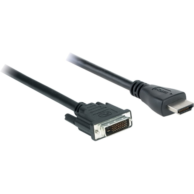 V7 2m HDMI/DVI-D Dual Link Cable (M/M) - Black - Walmart.com
