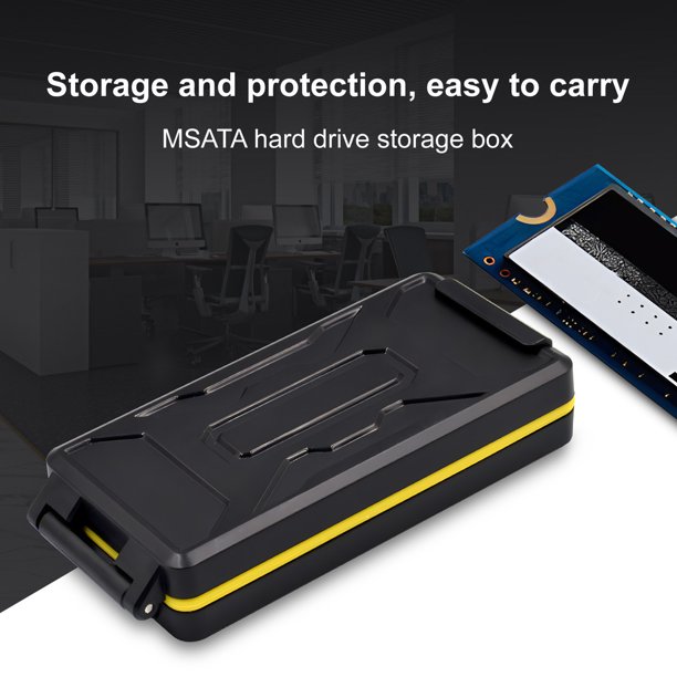 HDD Protective Box Water-proof Shock Absorption Dust-proof Hard EVA Mobile Hard Disk Drive ...