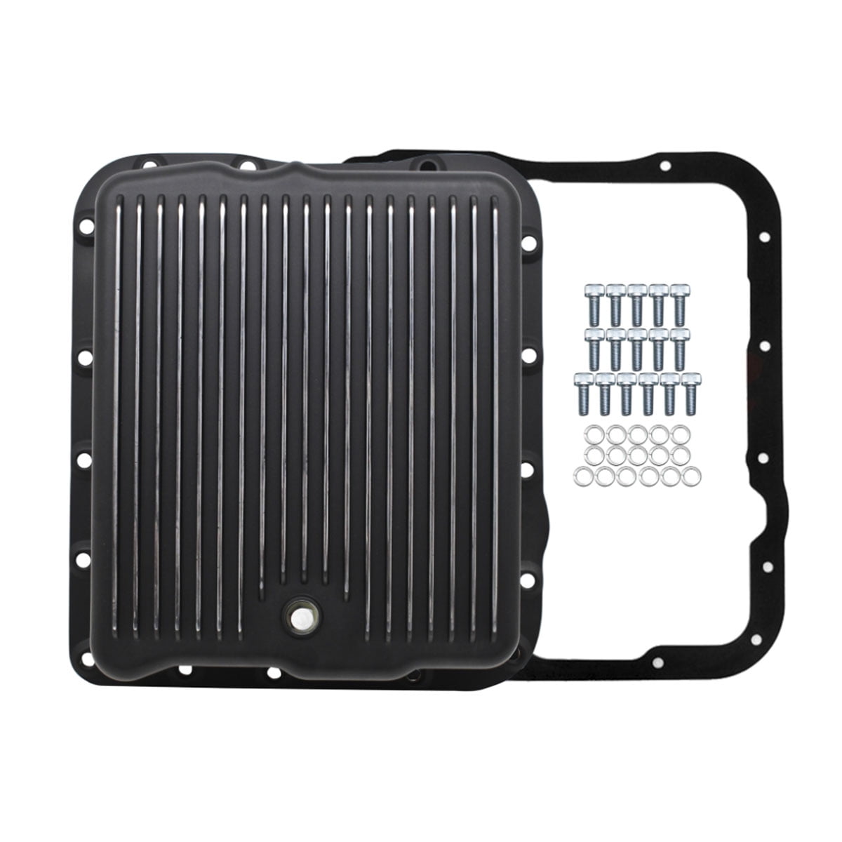Fits Chevy GM 700R4 4L60E 4L65E Aluminum Transmission Pan Kit Deep ...