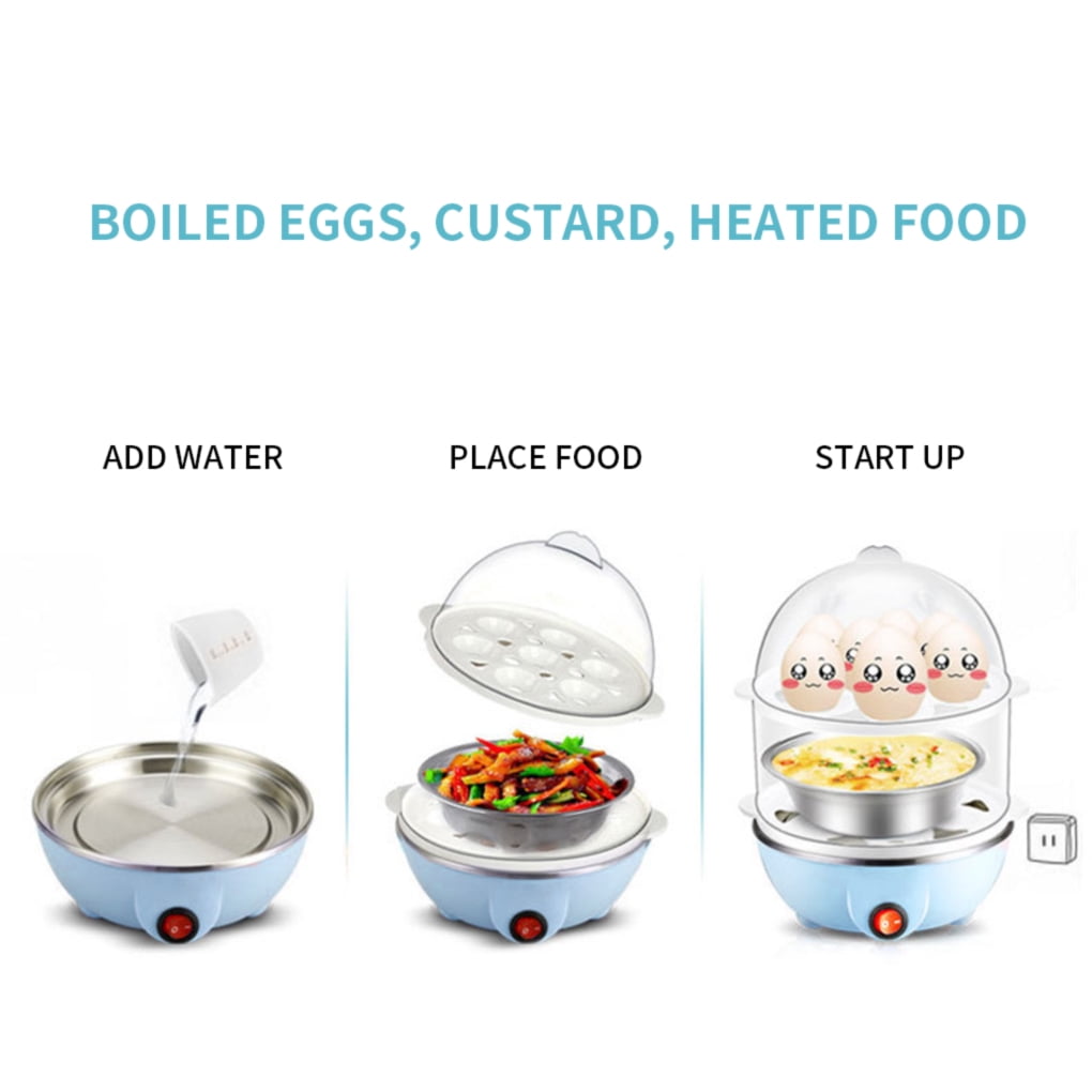Home Egg Cooker Plastic Household Egg Maker Kitchen Egg Cooking Tool ...