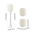Bottle Brush Cleaner – Sponge Handle Scrubber | Non-Scratch Head, Easy ...