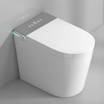WinZo, Rear Outlet Smart Toilet, Auto Open Close Bidet Seat, White ...