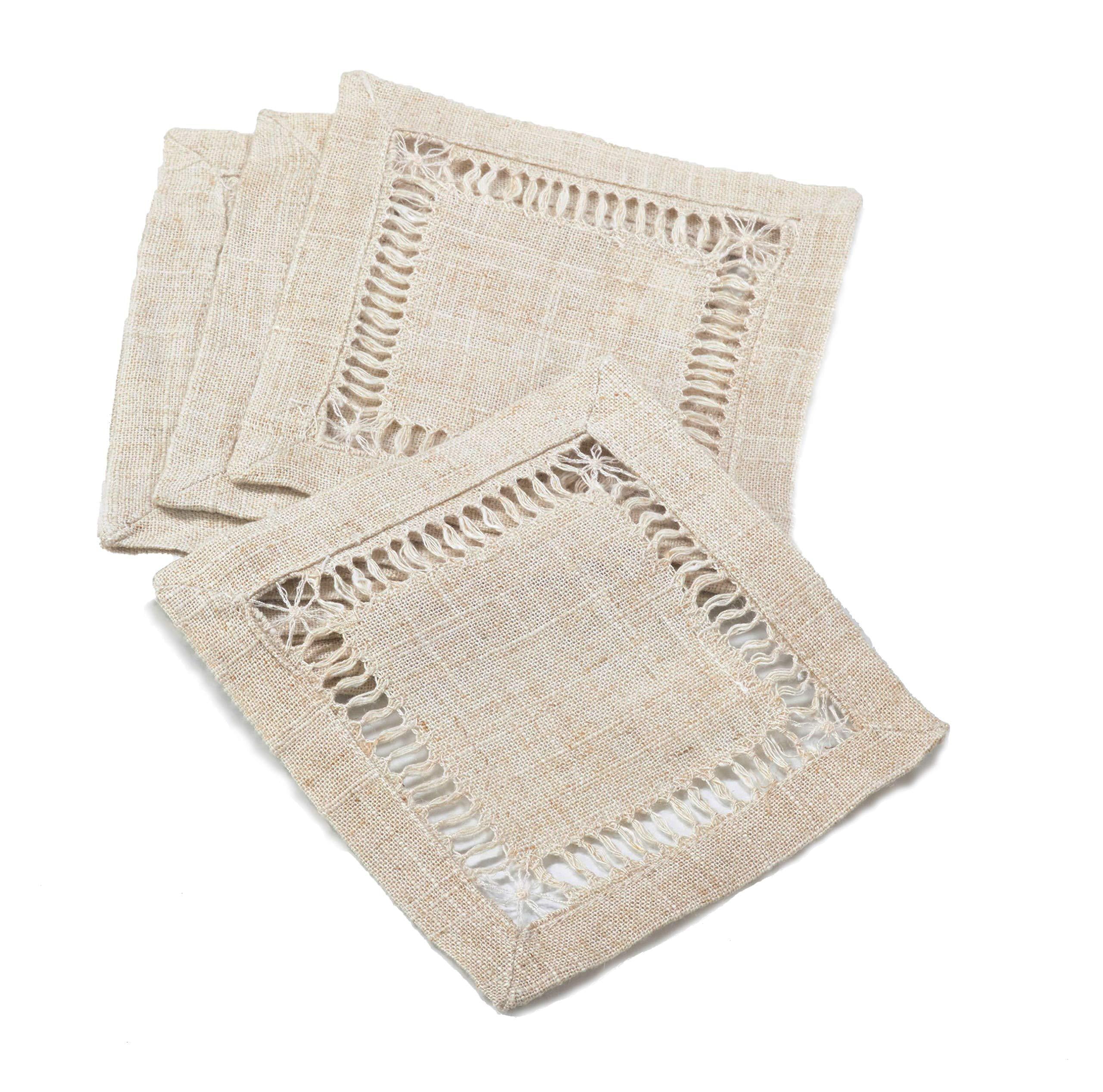 Fennco Styles Toscana Contemporary Linen Blend Table Linens - Walmart.com