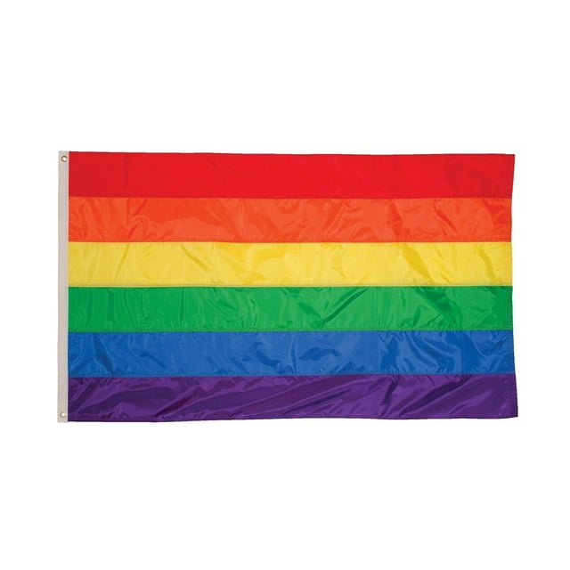 3x5 Rainbow Gay Pride 3 x 5 foot Nylon Flag Event Banner New - Walmart.com