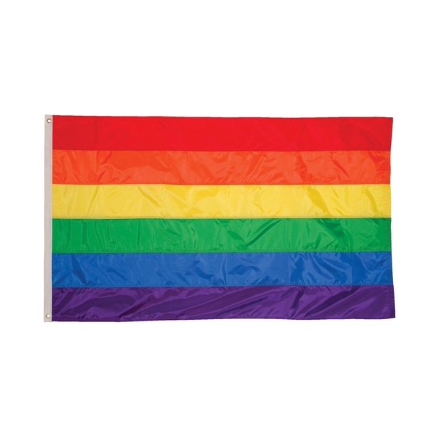 3x5 Rainbow Gay Pride 3 X 5 Foot Nylon Flag Event Banner New Walmart