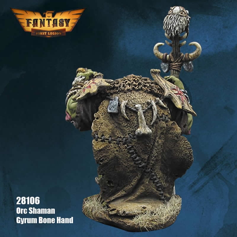 Buy Orc Shaman Gyrum Bone Hand Figure Kit 28mm Heroic Scale Miniature ...