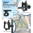 MoKo Universal Bike Water Bottle Cage Holder for for 1.9-3.6" Diameter ...