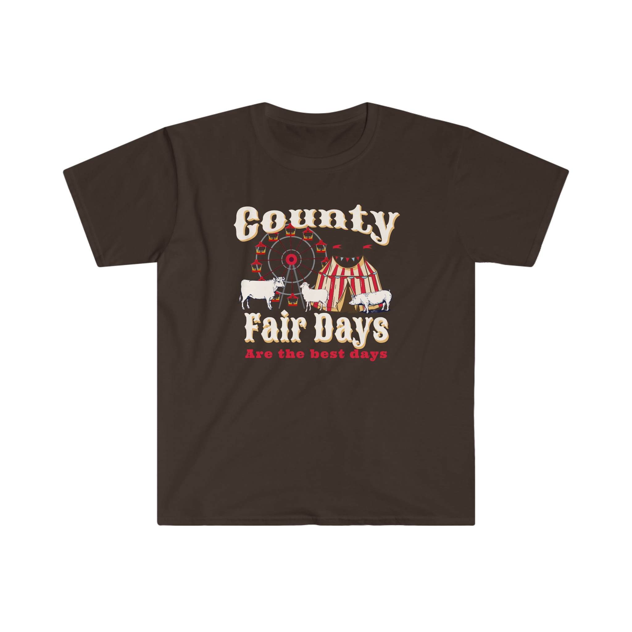 County Fair T-Shirt, County Fair Days Are The Best Days Shirt, Adult ...