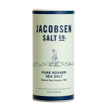 Maldon Natural Pure Sea Salt - Flaky Pyramid-Shaped Crystals - 3.3 lbs ...