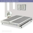 4 Split Wood Box Spring - Full Size Mattress Support - Walmart.com