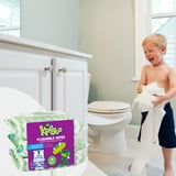 Kandoo Kids Sensitive Flushable Cleansing Wet Wipes, Potty Training Aid ...