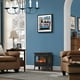 Duraflame 3D Black Infrared Electric Fireplace Stove with Remote ...
