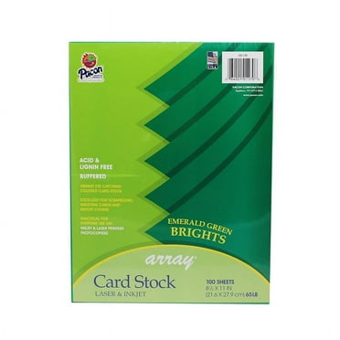 Array Card Stock Paper, 8-1/2 x 11 Inches, Assorted Pastel Colors, Pack ...