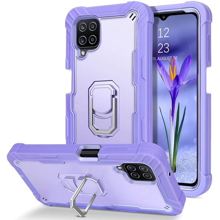 Samsung Galaxy A12 Case, [Military Grade] Heavy Duty Shockproof Full ...