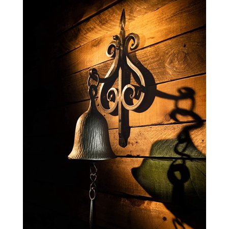 2WAYZ Dinner Bell 7.35 inches, Cast Iron Design, Featured on an Antique ...