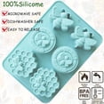 2Pcs Bee Silicone Molds Honeybee Silicone Mold for Making Homemade Soap ...