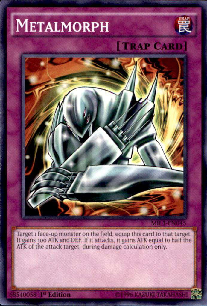 YuGiOh Millennium Pack Common Metalmorph MIL1-EN045 - Walmart.com