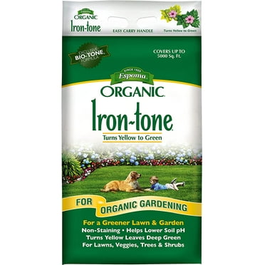 Espoma Iron-Tone Plant Food, Natural & Organic Fertilizer, Iron ...