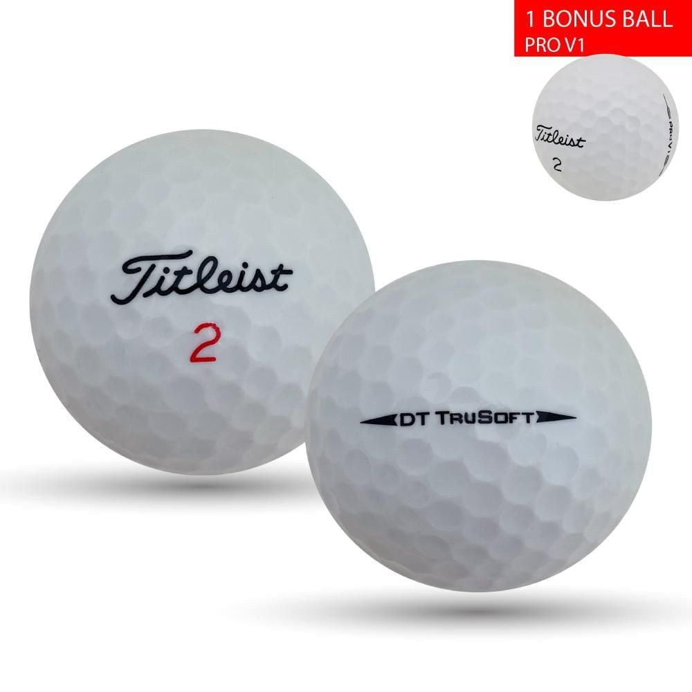 Click here for Mulligan - 60 Titleist Dt Trusoft 1 Bonus Pro V1 5... prices