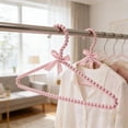 Pearl Decor Clothes Hanger,Elegant Bow Garment Rack,Gorgeous Wardrobe ...