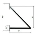 ALEKO SLIDE-Extension Slide Frame Extension Bracket for Sliding Gates ...