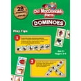 MasterPieces Old MacDonald's Farm Dominoes, 28 Pieces, Kids Game ...