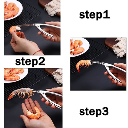 Crayfish Sheller Stainless Steel Prawn Peeler Shrimp Deveiner steel ...