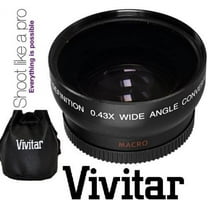 Pro Hi Def Wide Angle & Telephoto Lens Kit For Panasonic Lumix DMC-GX85 ...