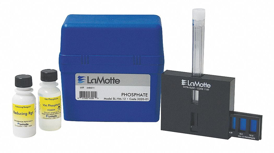 Lamotte Water Testing Kit,Phosphate,1.0 to100PPM 4408-01 - Walmart.com