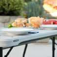 Lifetime 6 ft Classic Folding Picnic Table, Gray (260265) - Walmart.com