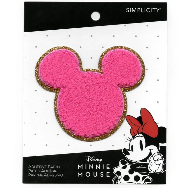 Minnie Mouse Head Iron Minnie Chenille Patch – AlwaysBlanks