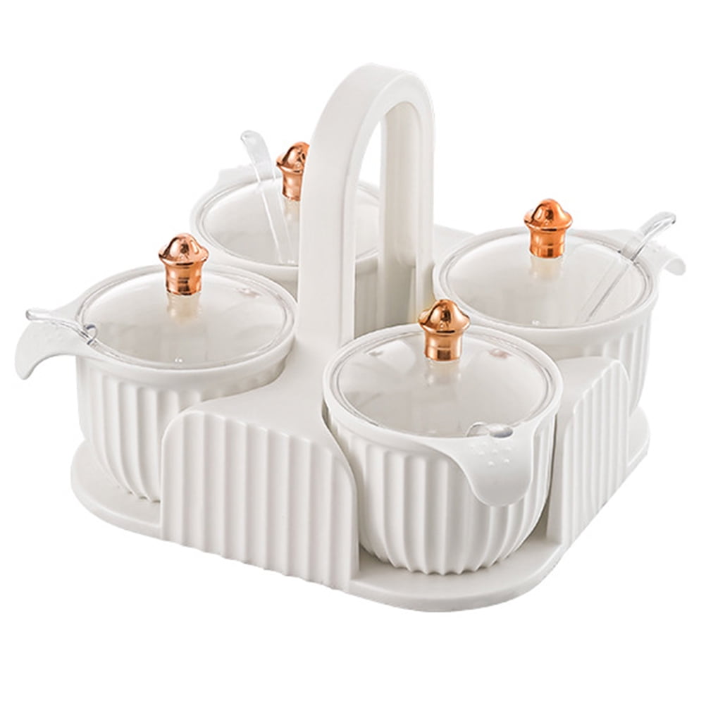 Click here for Deepcraff Kitchen Canisters For Countertop White H... prices