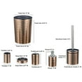 Bath Accessory Set Soho Bronze - Walmart.com