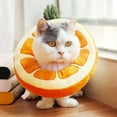 GOODLY Pet Protection Collar Cat Fruit E-Collar Recovery Cone ...